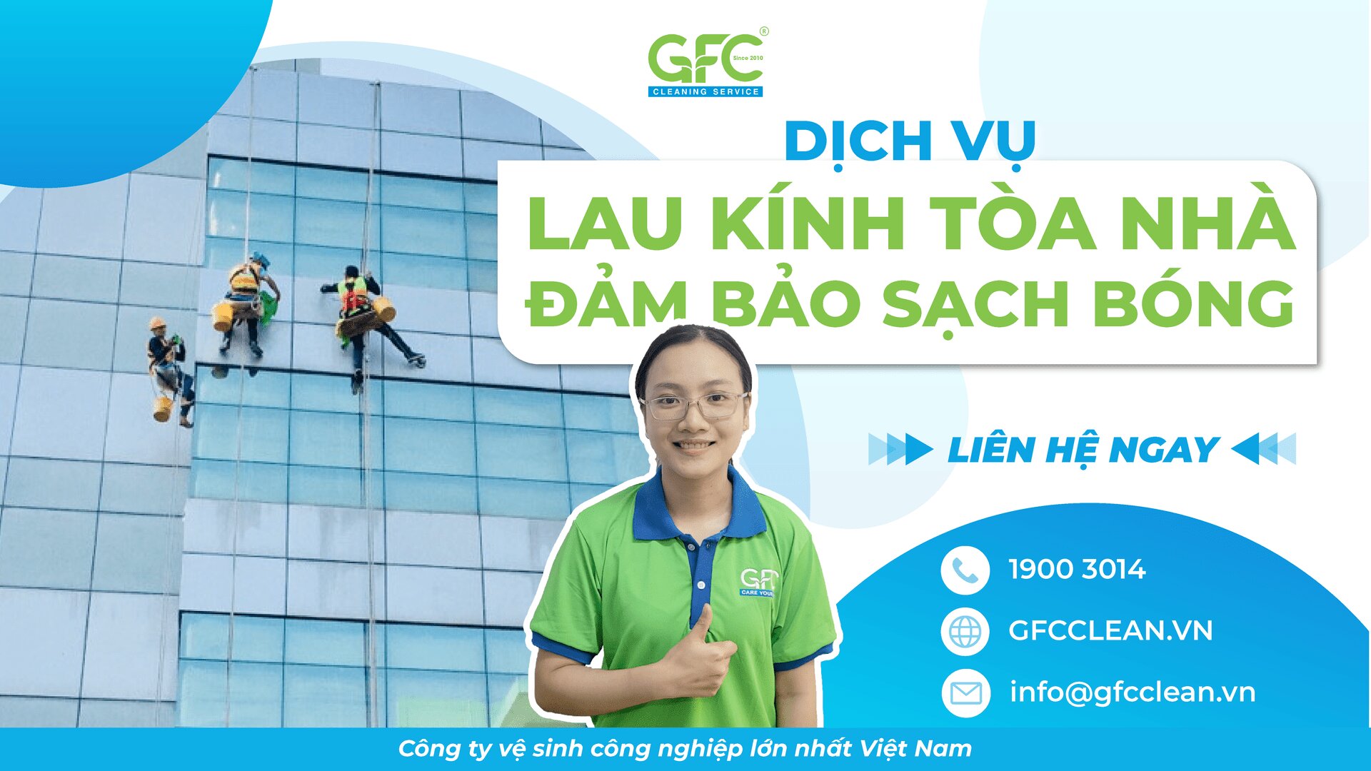 GFC CLEAN - Công ty dịch vụ vệ sinh công nghiệp lớn nhất Việt Nam